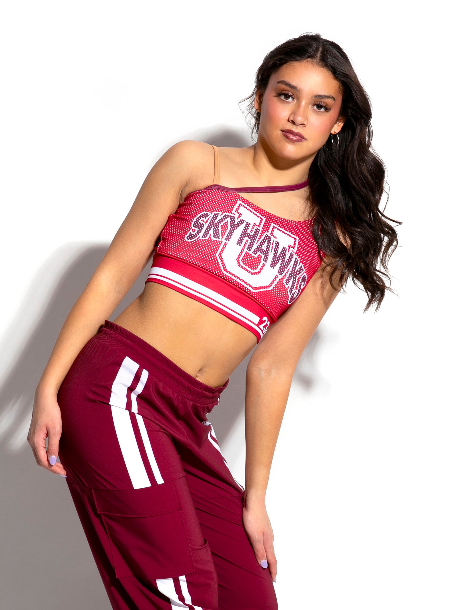 166 Sabrina Sport Long Line Crop – The Line Up